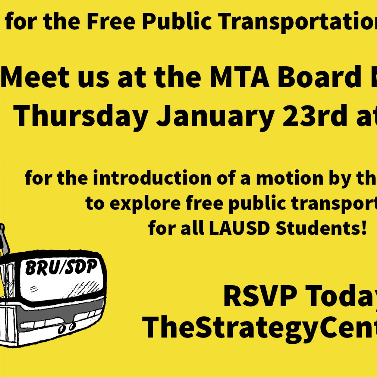 LASUD to Introduce motion to MTA Board to explore Free Public ...
