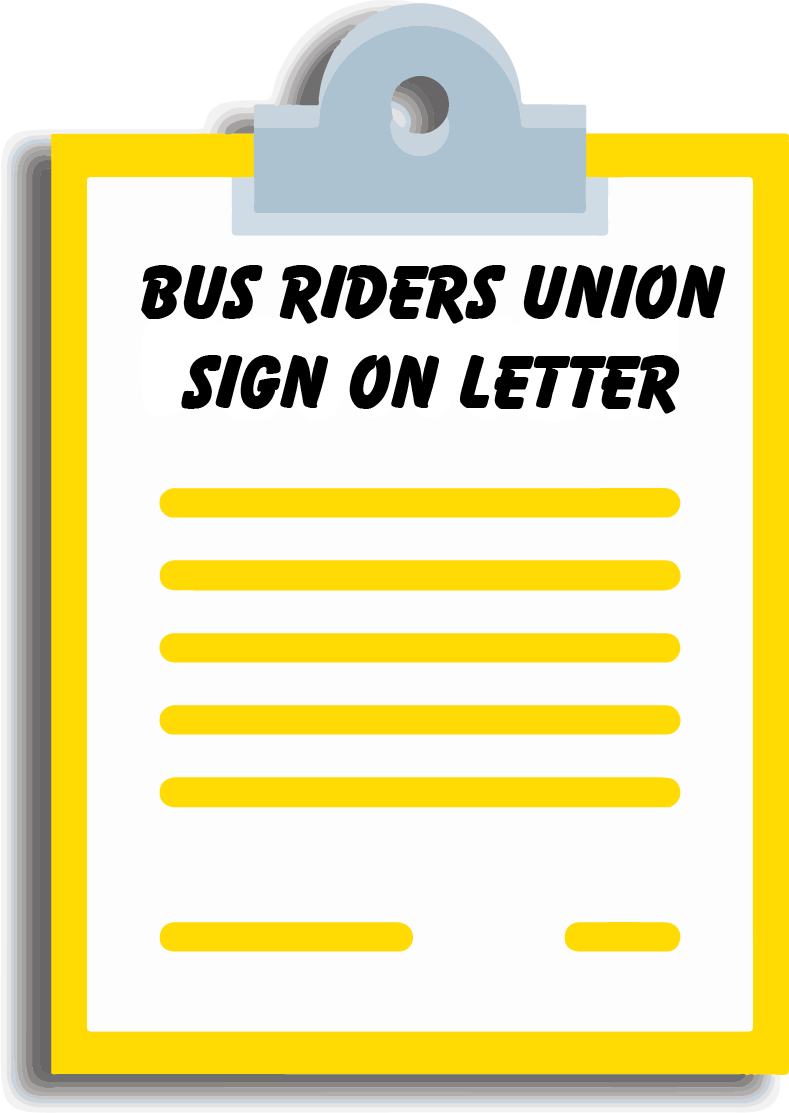Sign On Letter: We Urge the MTA Board to Support the Bus Riders Union ...