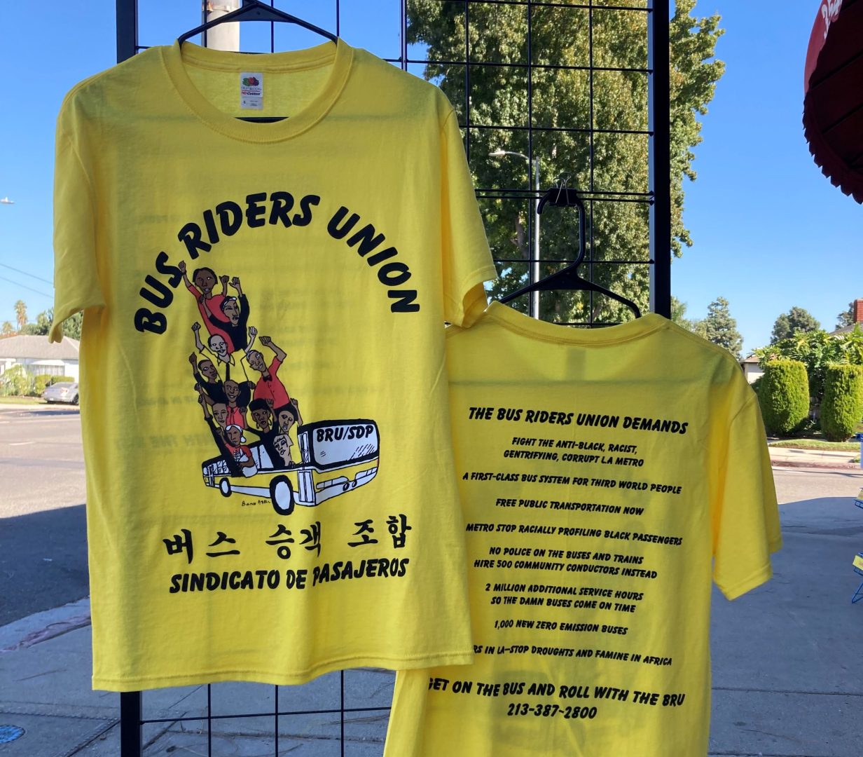 Bus Riders Union T-Shirt - The Labor Community Strategy Center