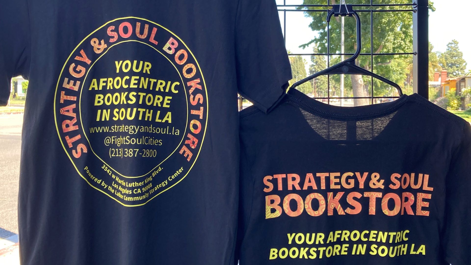 Strategy & Soul T-shirt - The Labor Community Strategy Center